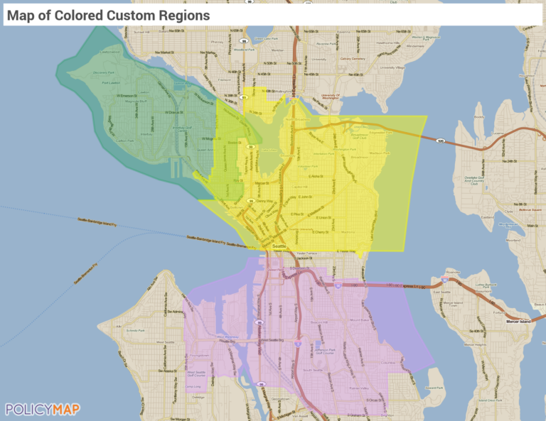 Customizing Custom Regions | PolicyMap