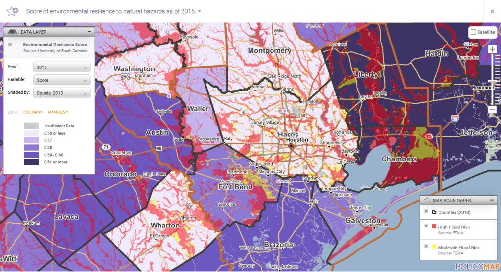 What Makes a Resilient City? | PolicyMap