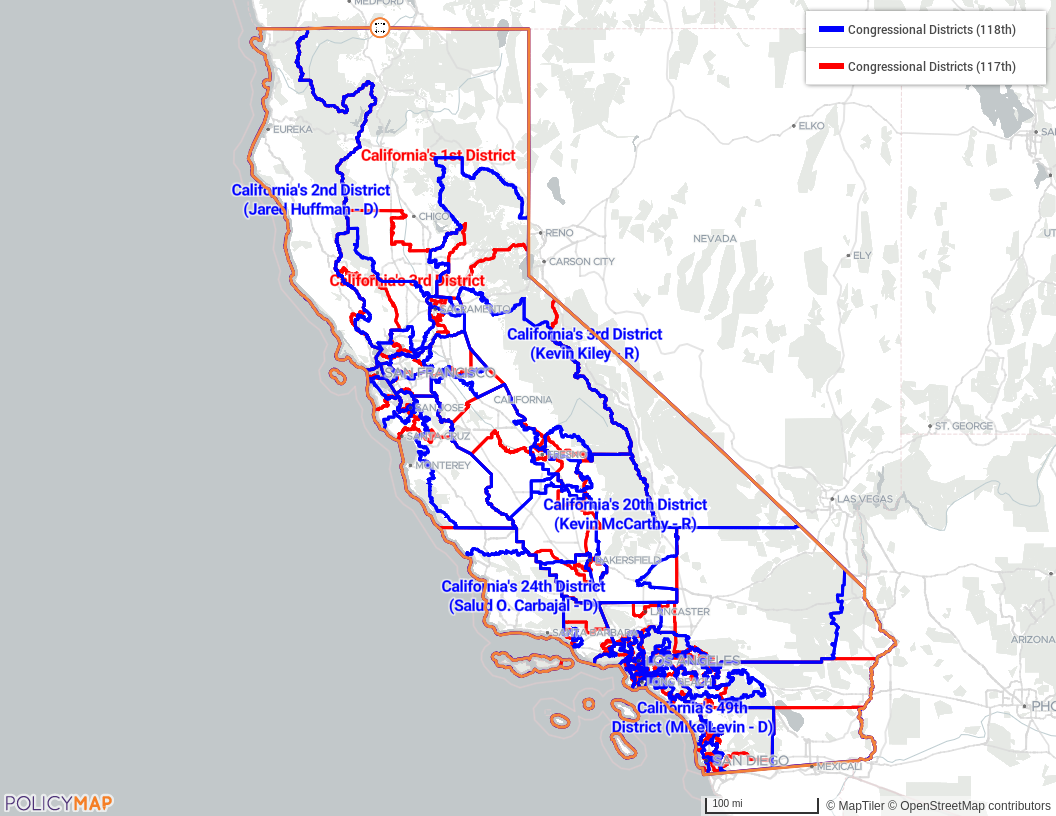 Updated Congressional Districts and State Legislative Boundaries ...