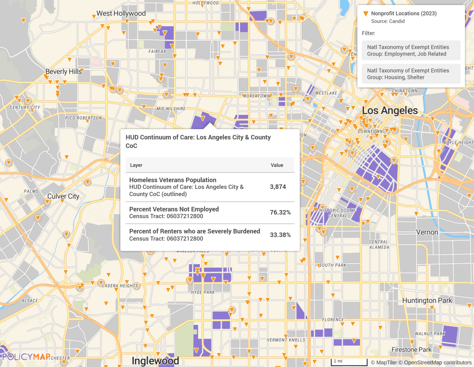 Mapping Homelessness: Visualizing Trends and Challenges from HUD