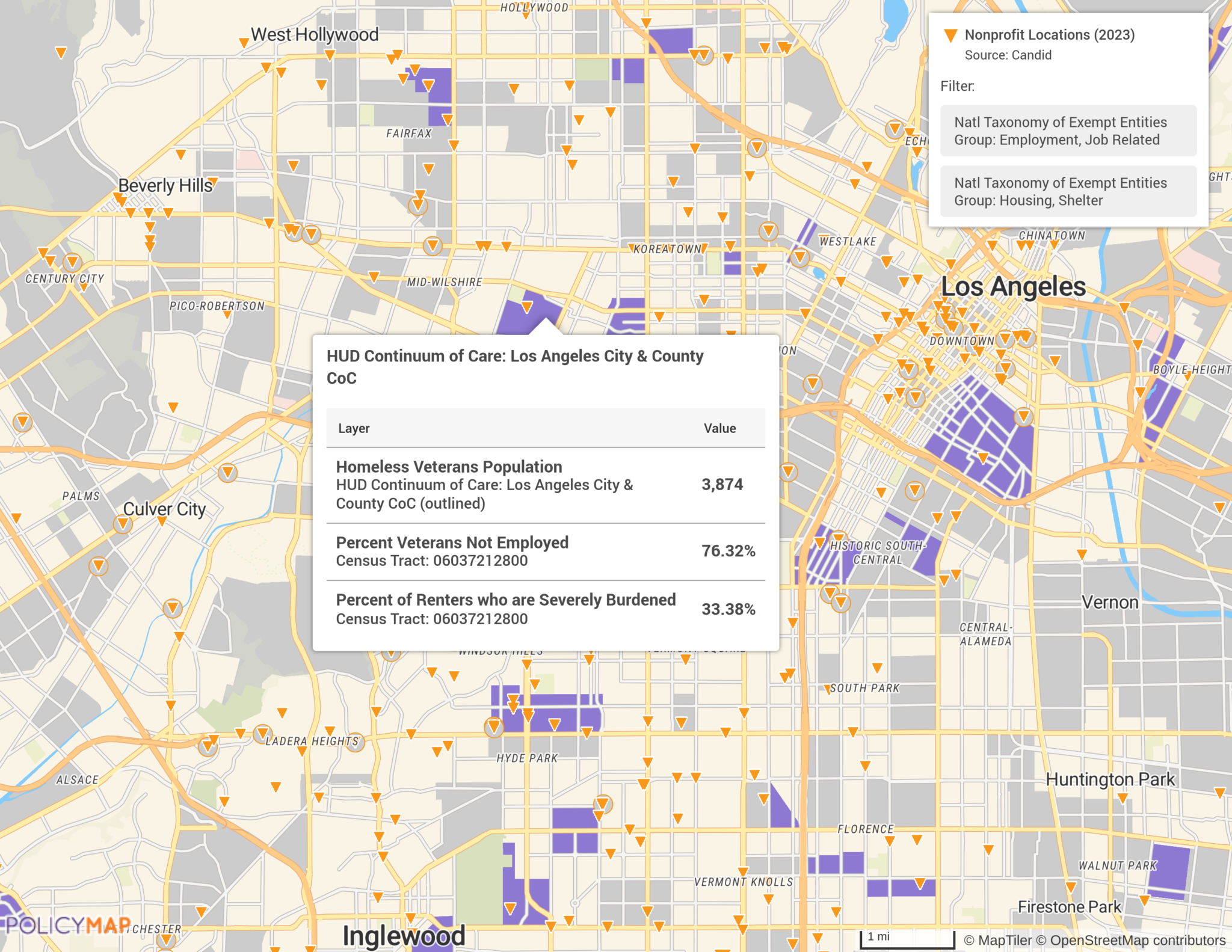 Mapping Homelessness: Visualizing Trends and Challenges from HUD